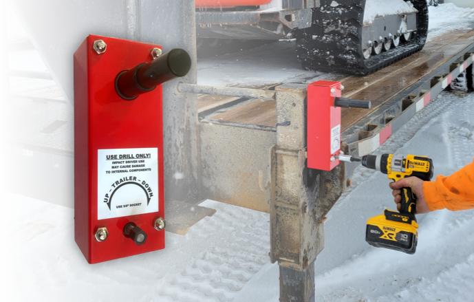 Trailer Jack Drill Adapter - Jackez